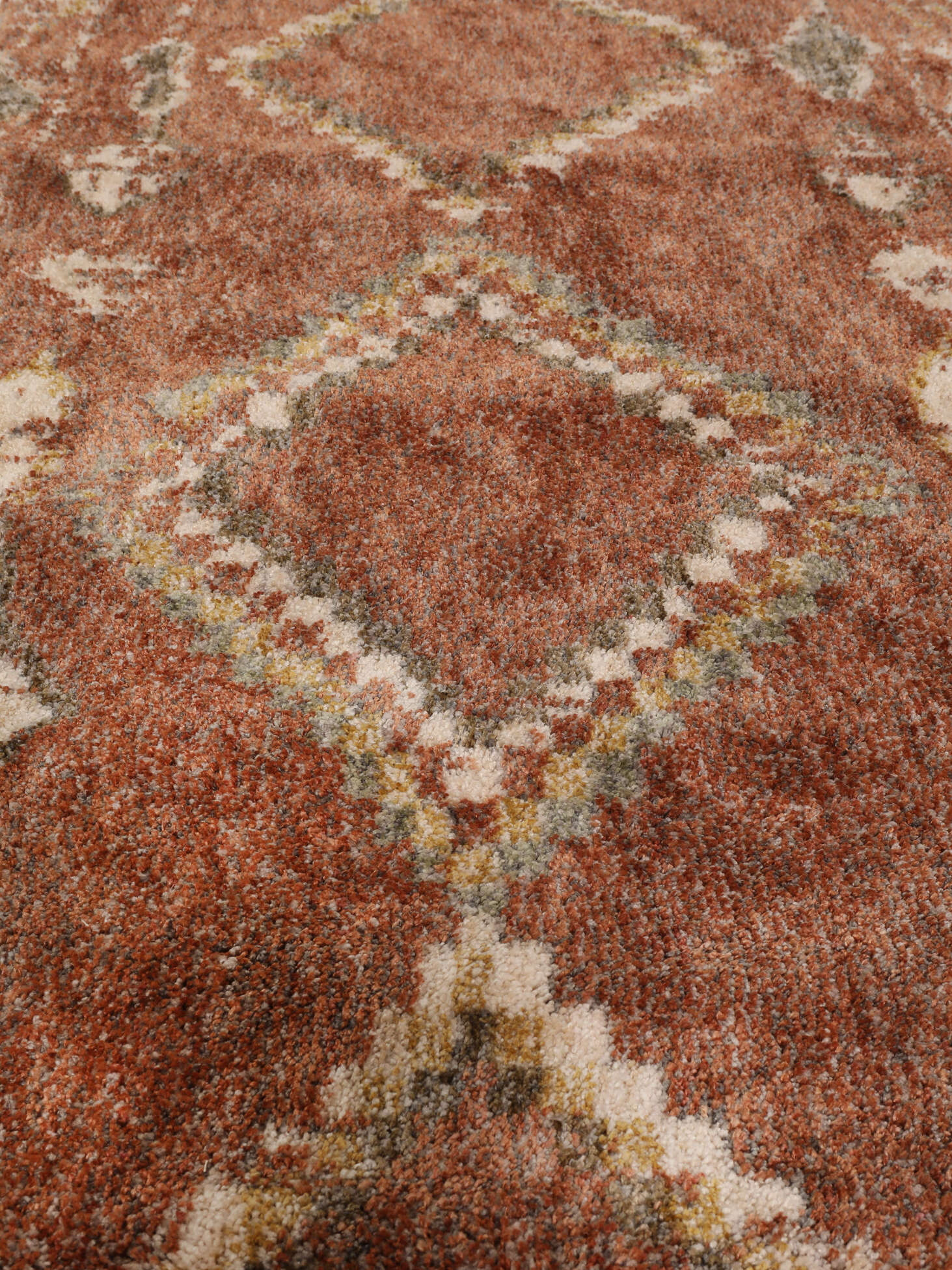 Tafra - Rust Red 140 x 200 cm Rug - Rugvista