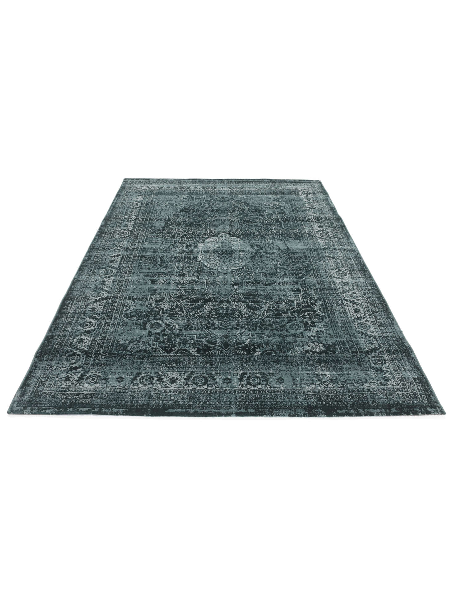 Jacinda - Dark Teal 200 x 300 cm Rug - Rugvista