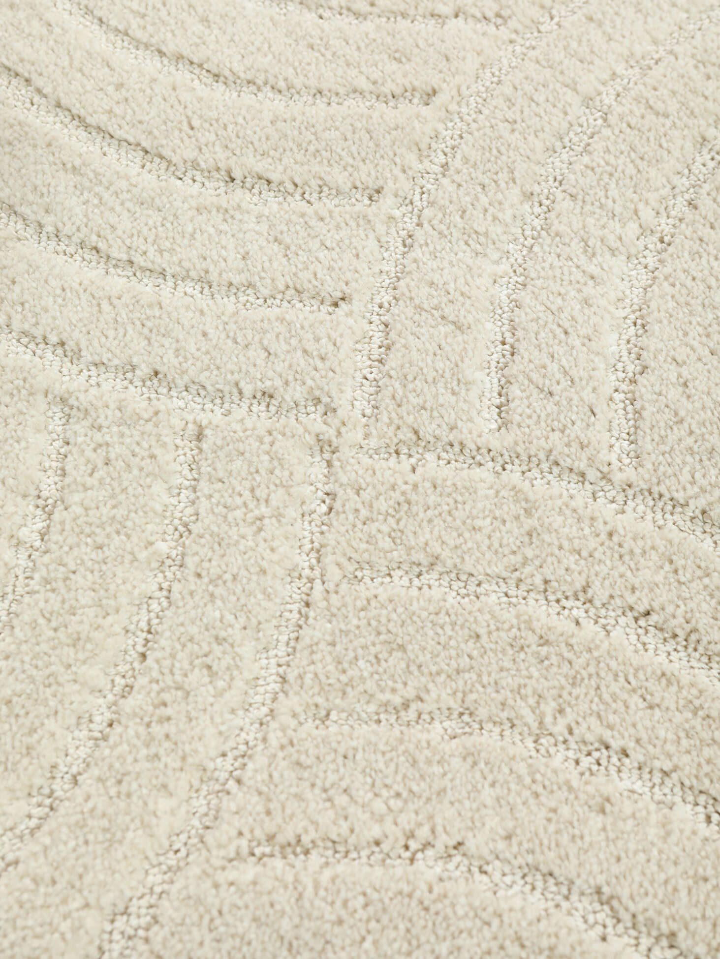 Mini - Cream White 200 x 300 cm Rug - Rugvista