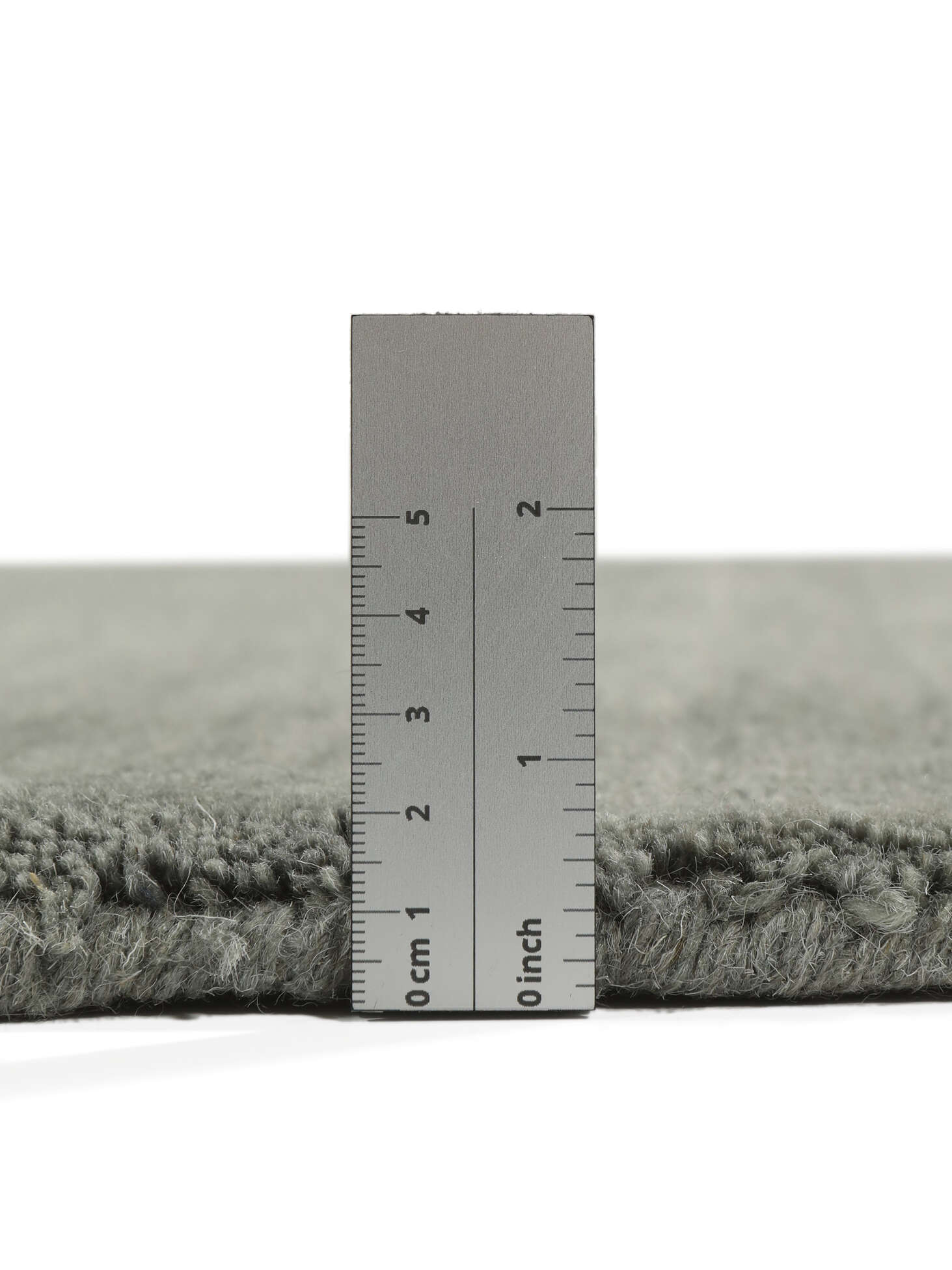 Handloom - Dark Grey, Round Ø 250 cm Wool Rug - Rugvista