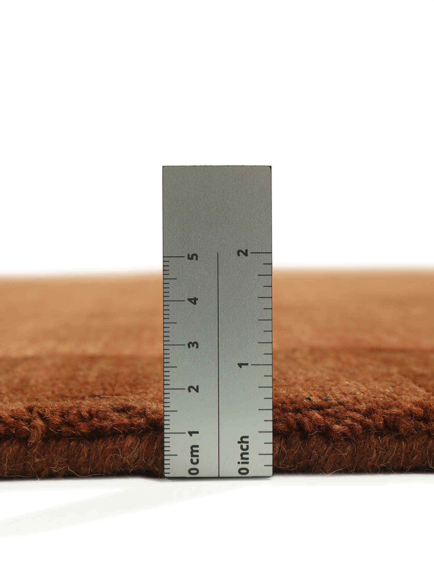 Handloom Frame - Rust Red 160 x 230 cm Wool Rug - Rugvista