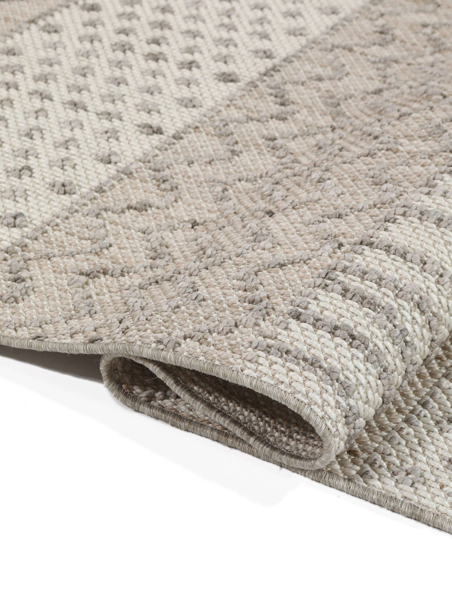 Haya - Beige / Off White 240 x 300 cm Rug - Rugvista