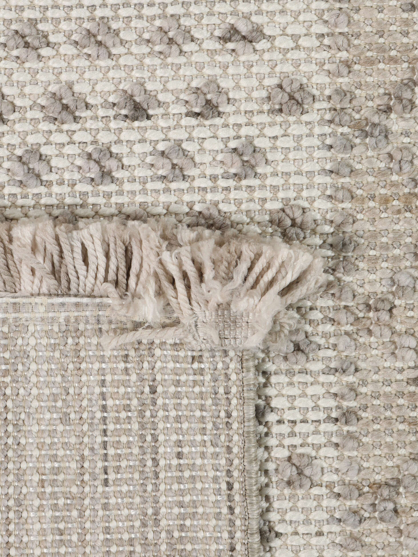 Haya - Beige / Off White 240 x 300 cm Rug - Rugvista