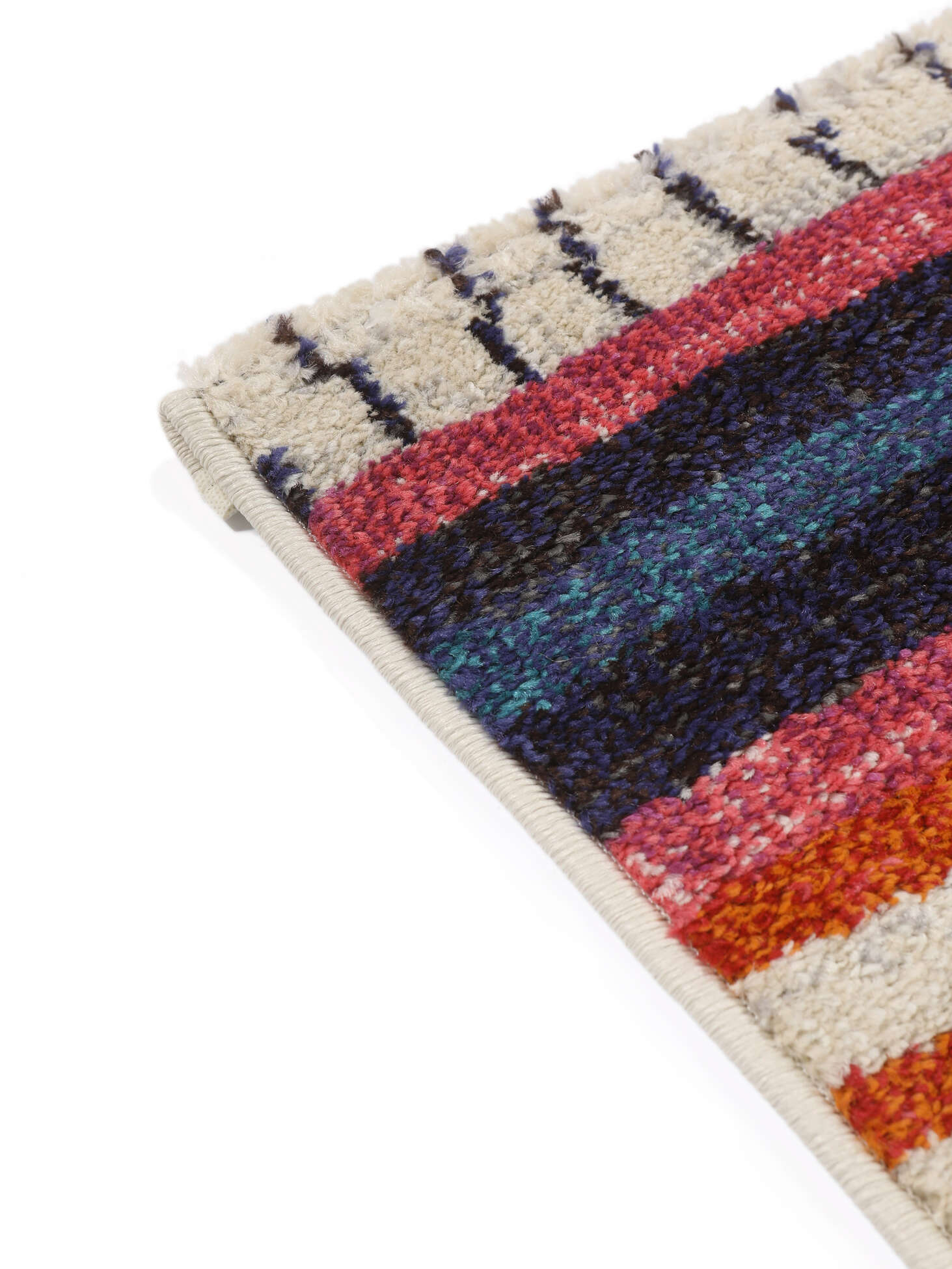 Rugvista Essential - Markiz - Multicolor / Pink 140 x 200 cm Rug - Rugvista