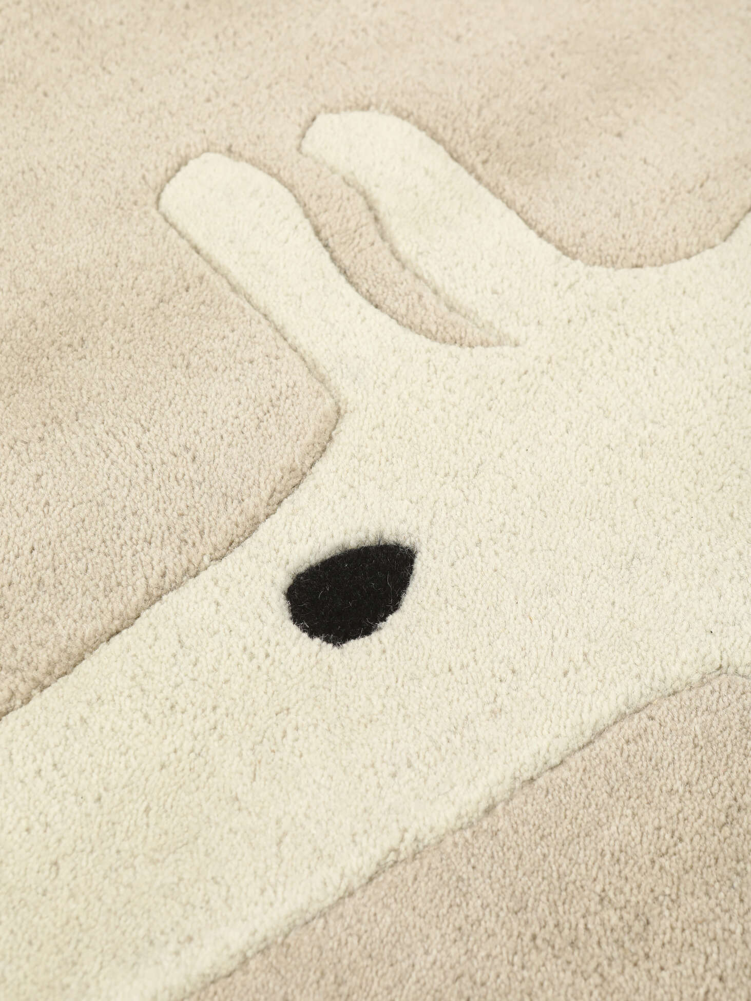 Puppy - Beige 140 x 200 cm Wool Rug - Rugvista