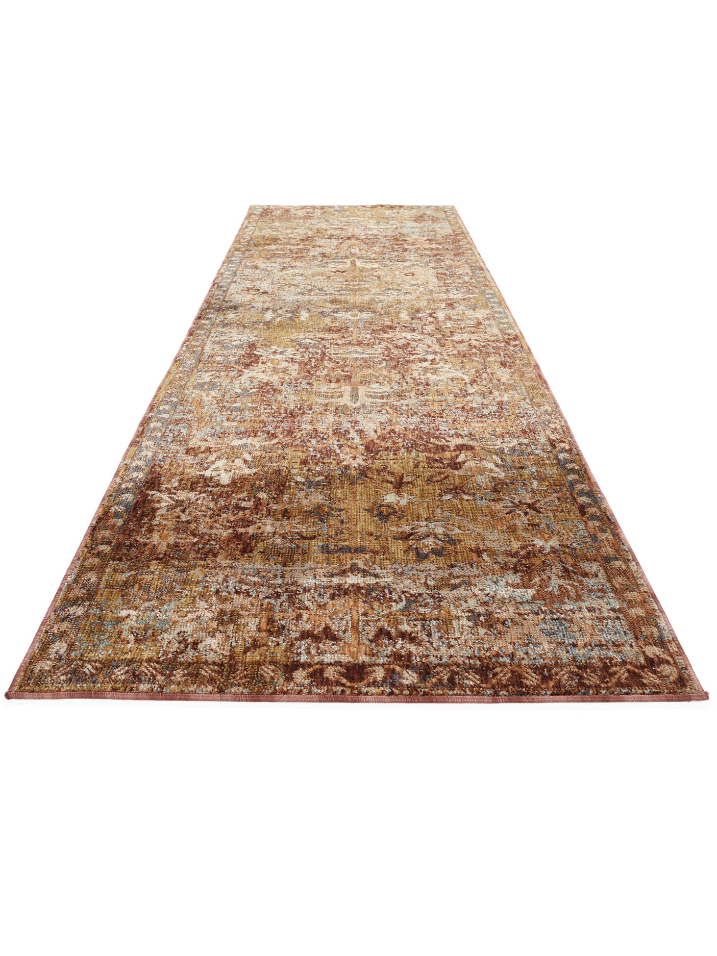 Omani - Rust Red, Runner 80 x 250 cm Rug - Rugvista