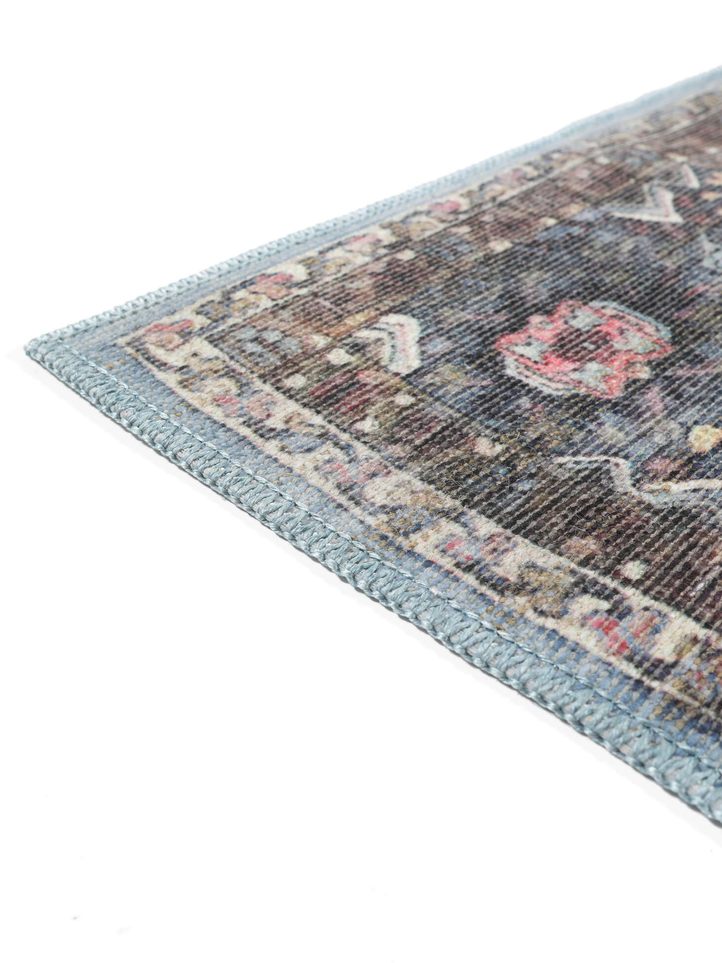 Rugvista Essential - Shabibi Oriental - Light Blue 120 x 180 cm Rug ...
