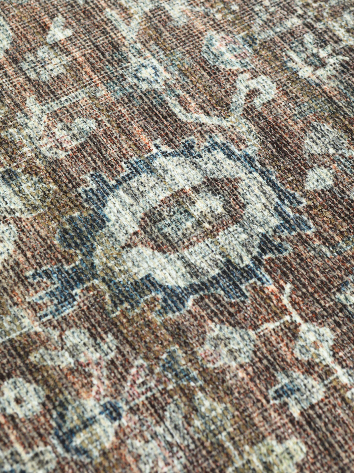 Rugvista Essential - Khaimah Oriental - Brown / Grey, Runner 80 x 350 ...