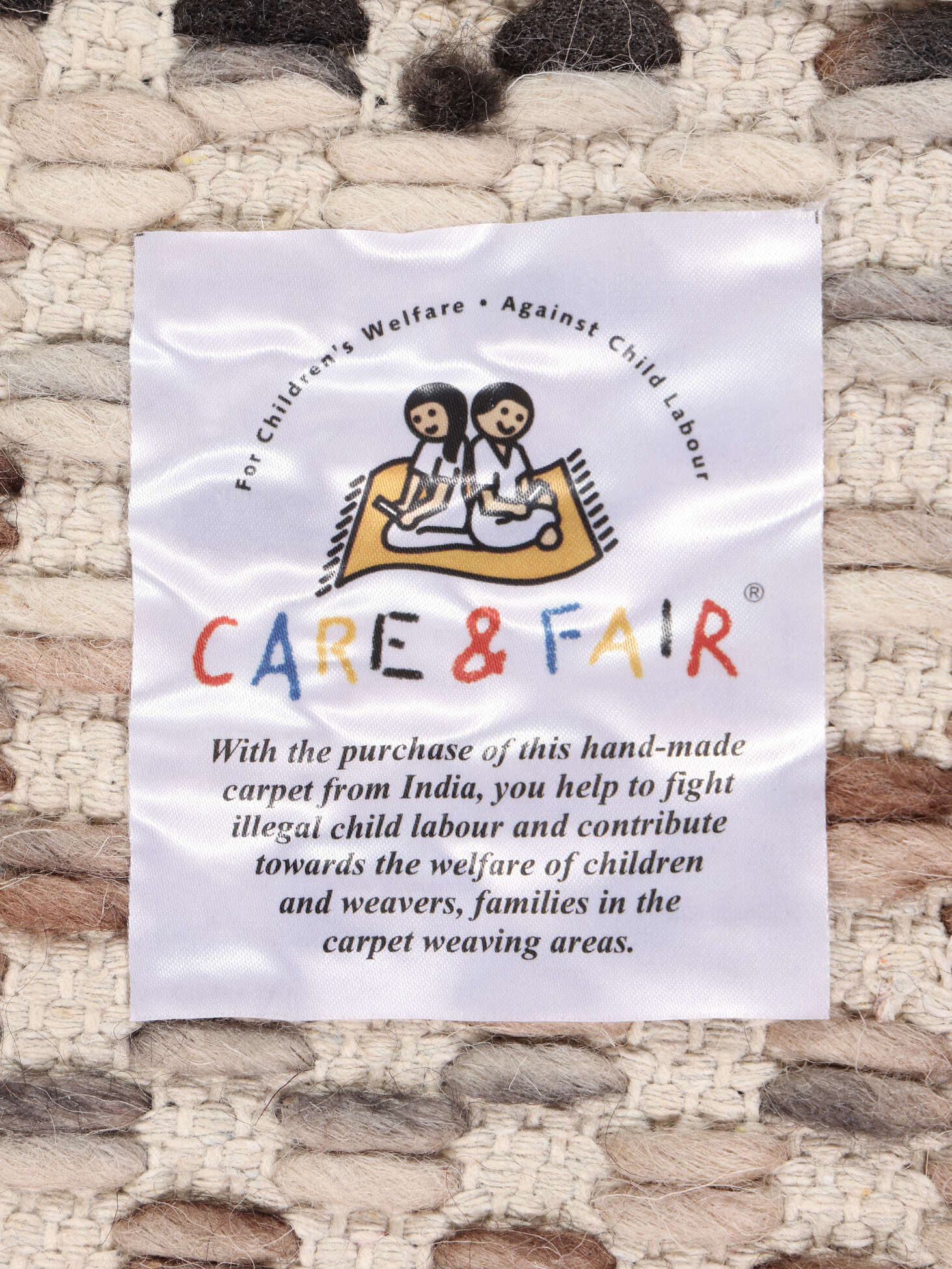 Pebbles - Brown / Multicolor 200 x 300 cm Wool Rug - Rugvista