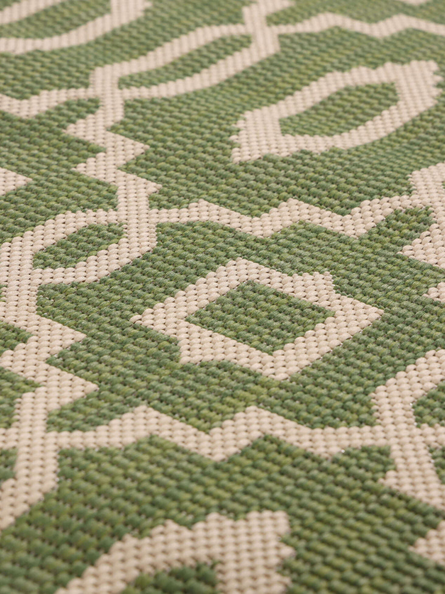 Rugvista Essential - Zellige - Green / Beige 200 x 300 cm Rug - Rugvista