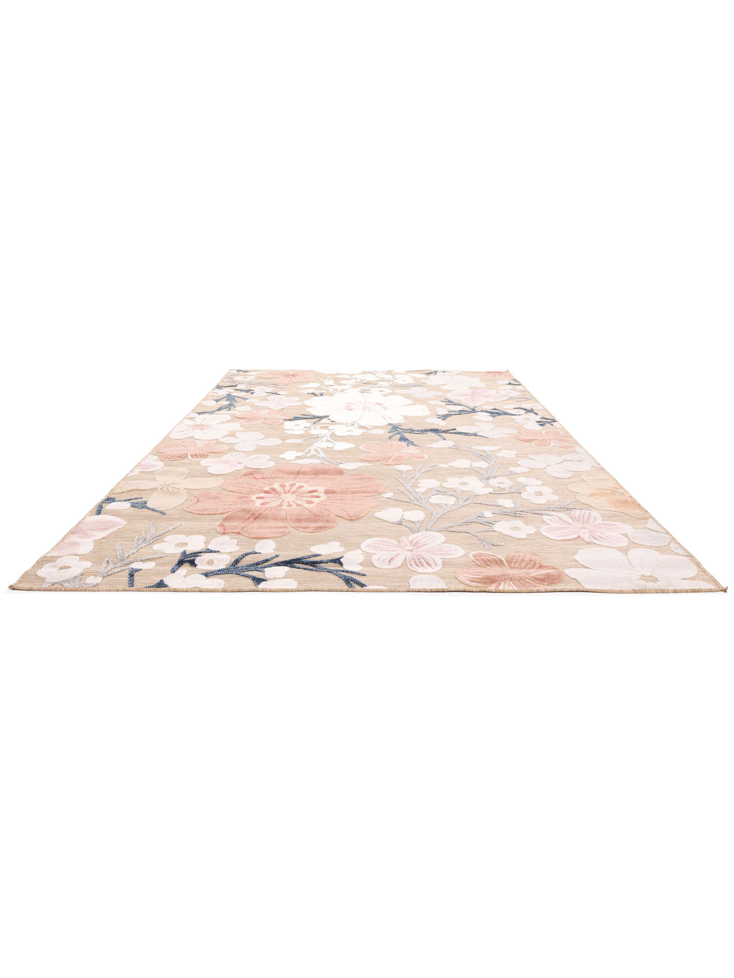 Rugvista Essential - Cherri - Beige / Pink 200 x 300 cm Rug - Rugvista