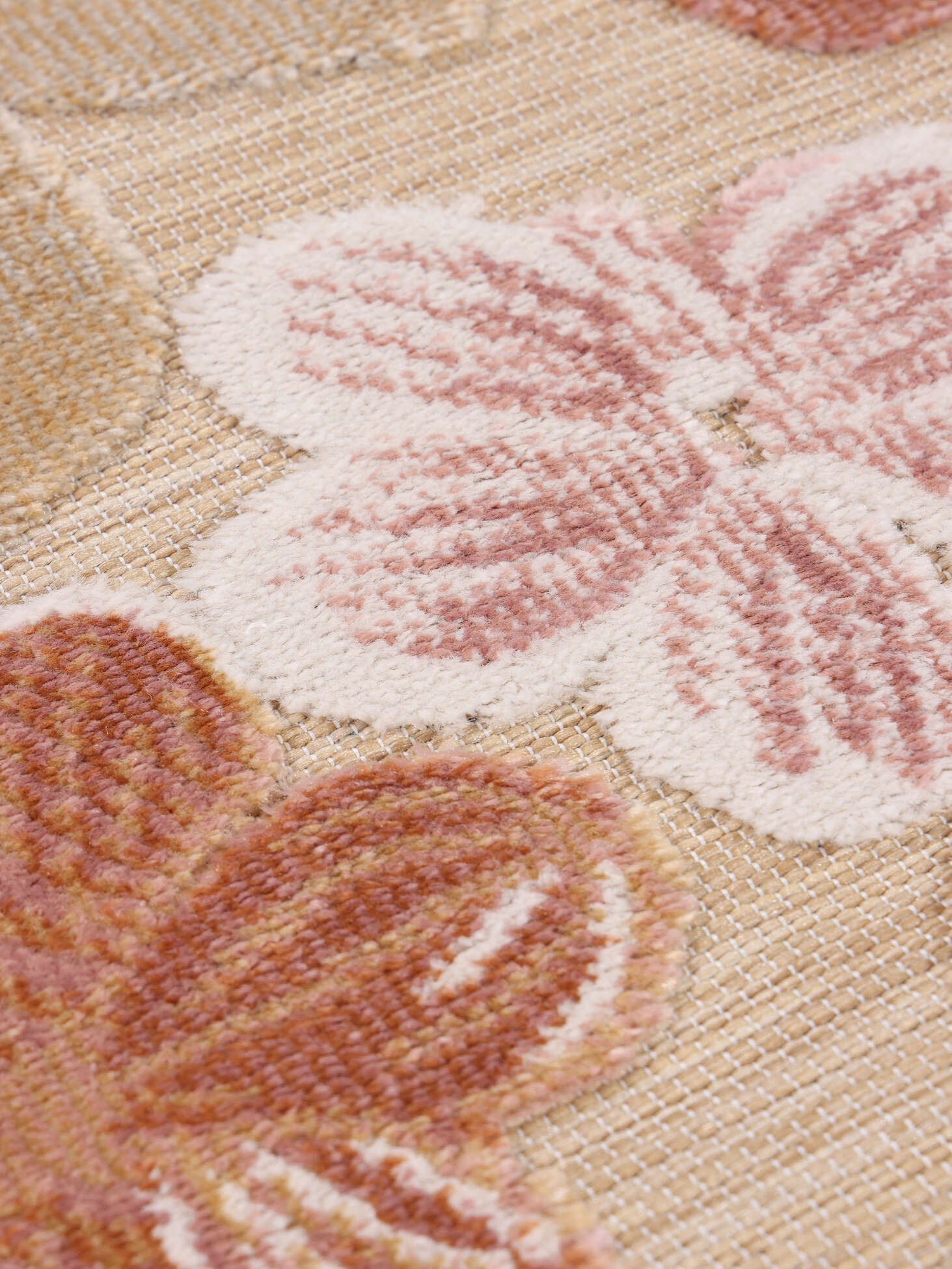 Rugvista Essential - Cherri - Beige / Pink 200 x 300 cm Rug - Rugvista