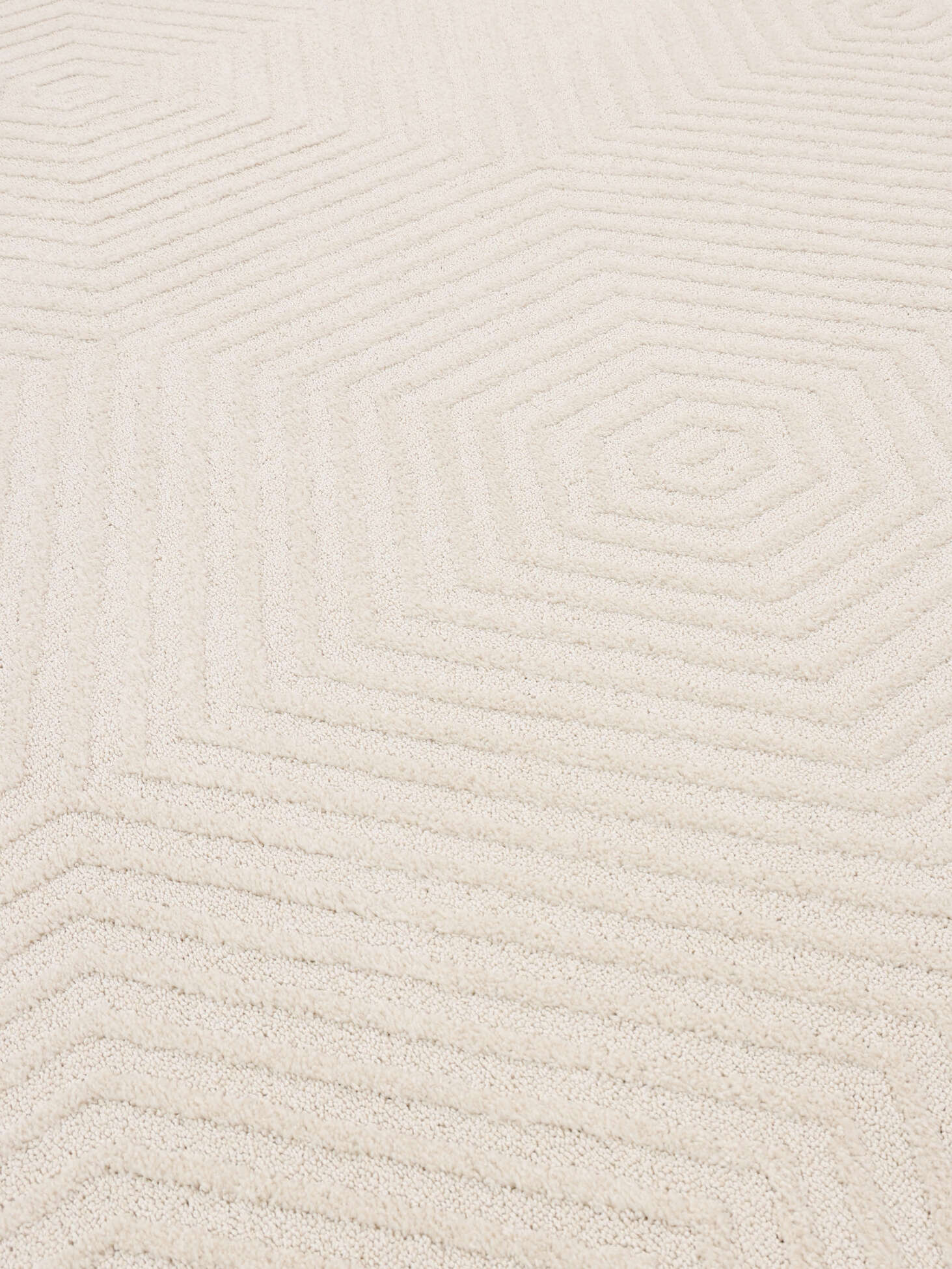 Diamond Grace - Cream White 200 x 300 cm Rug - Rugvista