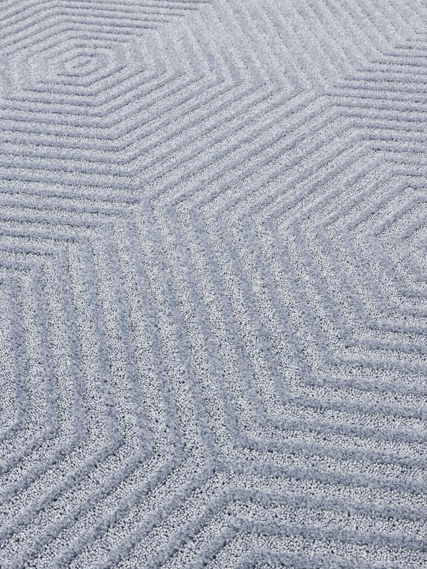 Diamond Grace - Blue, Runner 100 x 300 cm Rug - Rugvista