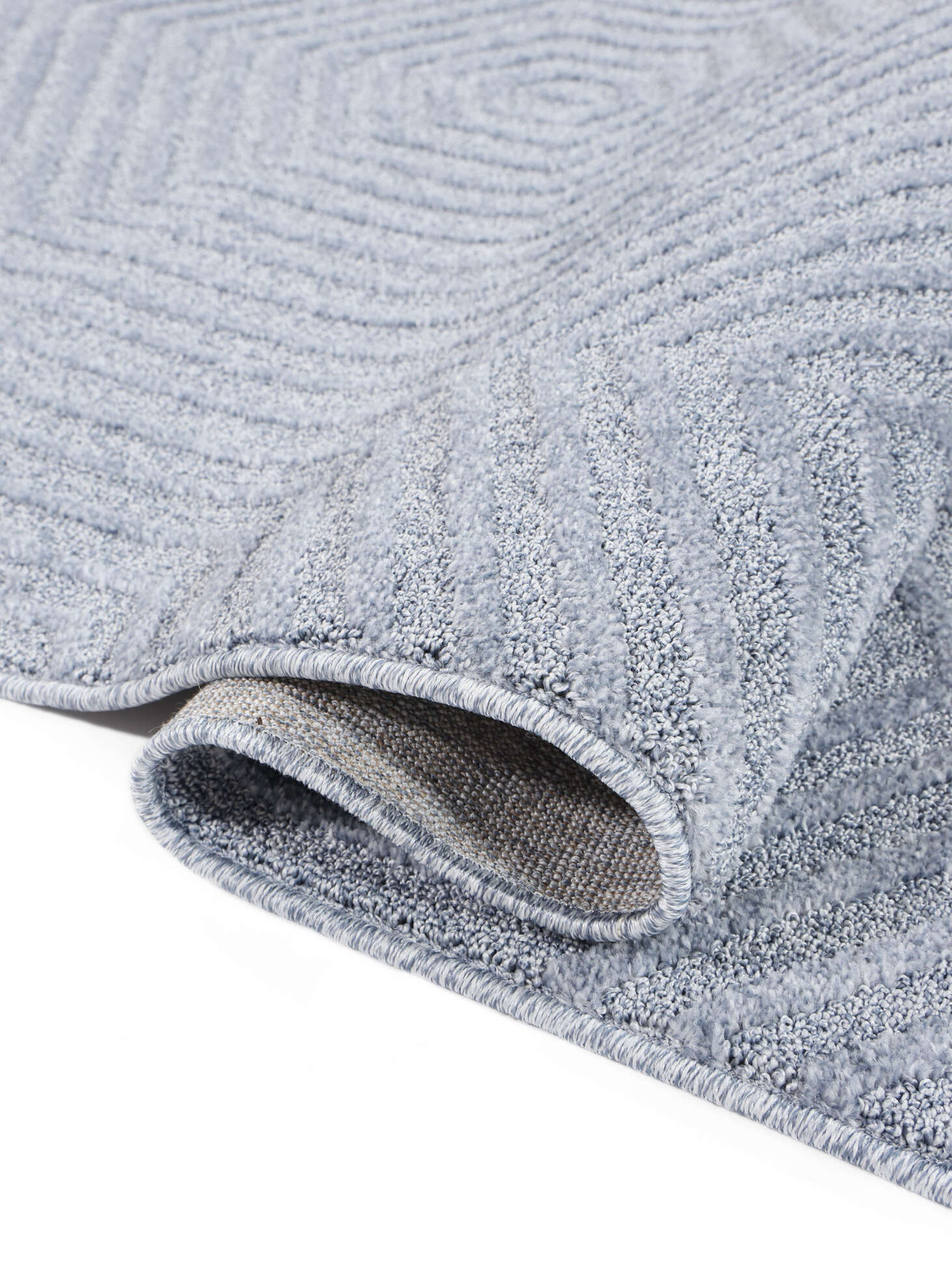 Diamond Grace - Blue, Runner 100 x 300 cm Rug - Rugvista