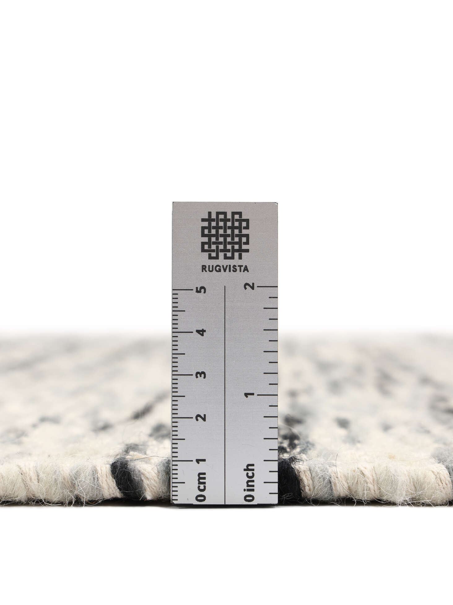 Hugo - Black / Grey 160 x 230 cm Wool Rug - Rugvista