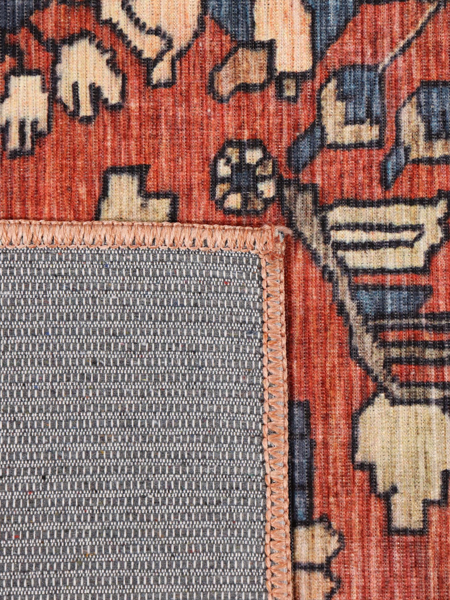 Rugvista Essential - Galaxy Oriental - Rust Red / Blue 160 x 230 cm ...