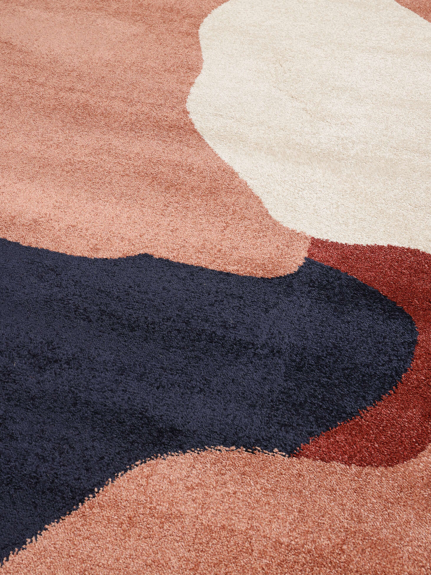 Rugvista Essential - Big Sur - Terracotta / Navy Blue 100 x 160 cm Rug ...