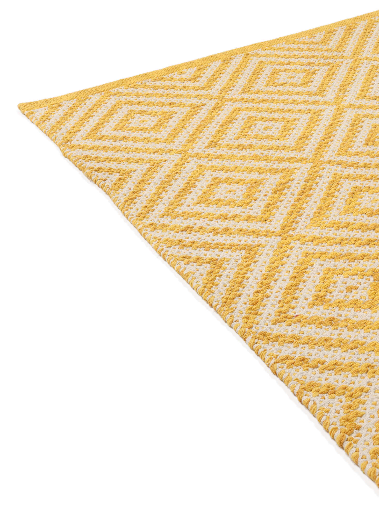 Rugvista Essential - Solveig - Gelb / Weiß 200 x 300 cm Baumwollteppich ... Rugvista Essential - Solveig - Gelb / Weiß 200 x 300 cm Baumwollteppich ...