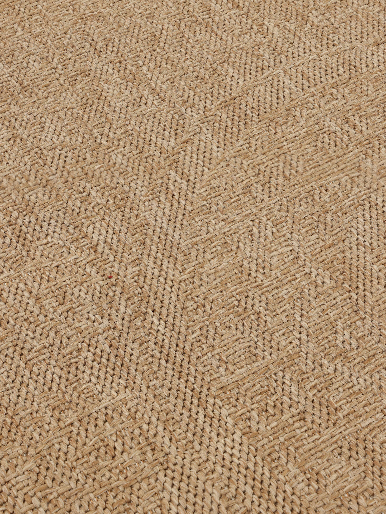 Rugvista Essential - Minelli Plain - Beige, Round Ø 160 cm Rug - Rugvista