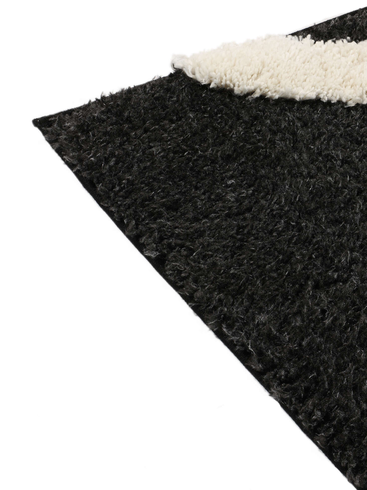 Ginori - Black / Off White 240 x 240 cm Rug - Rugvista