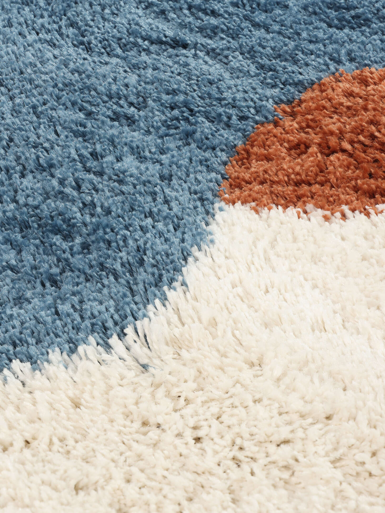 Rugvista Essential - Clapton - Blue / Rust Red 160 x 230 cm Rug - Rugvista