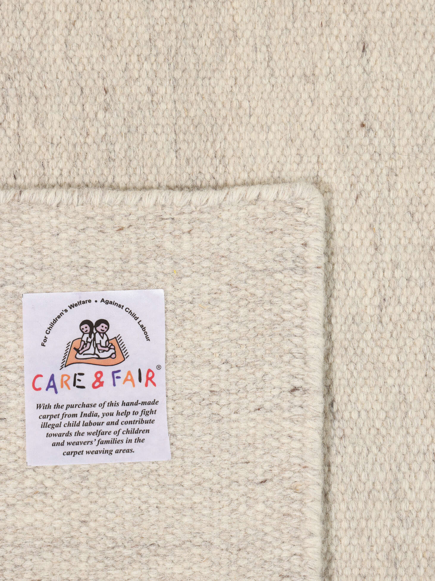 Spring Harvest - Light Grey 200 x 300 cm Wool Rug - Rugvista