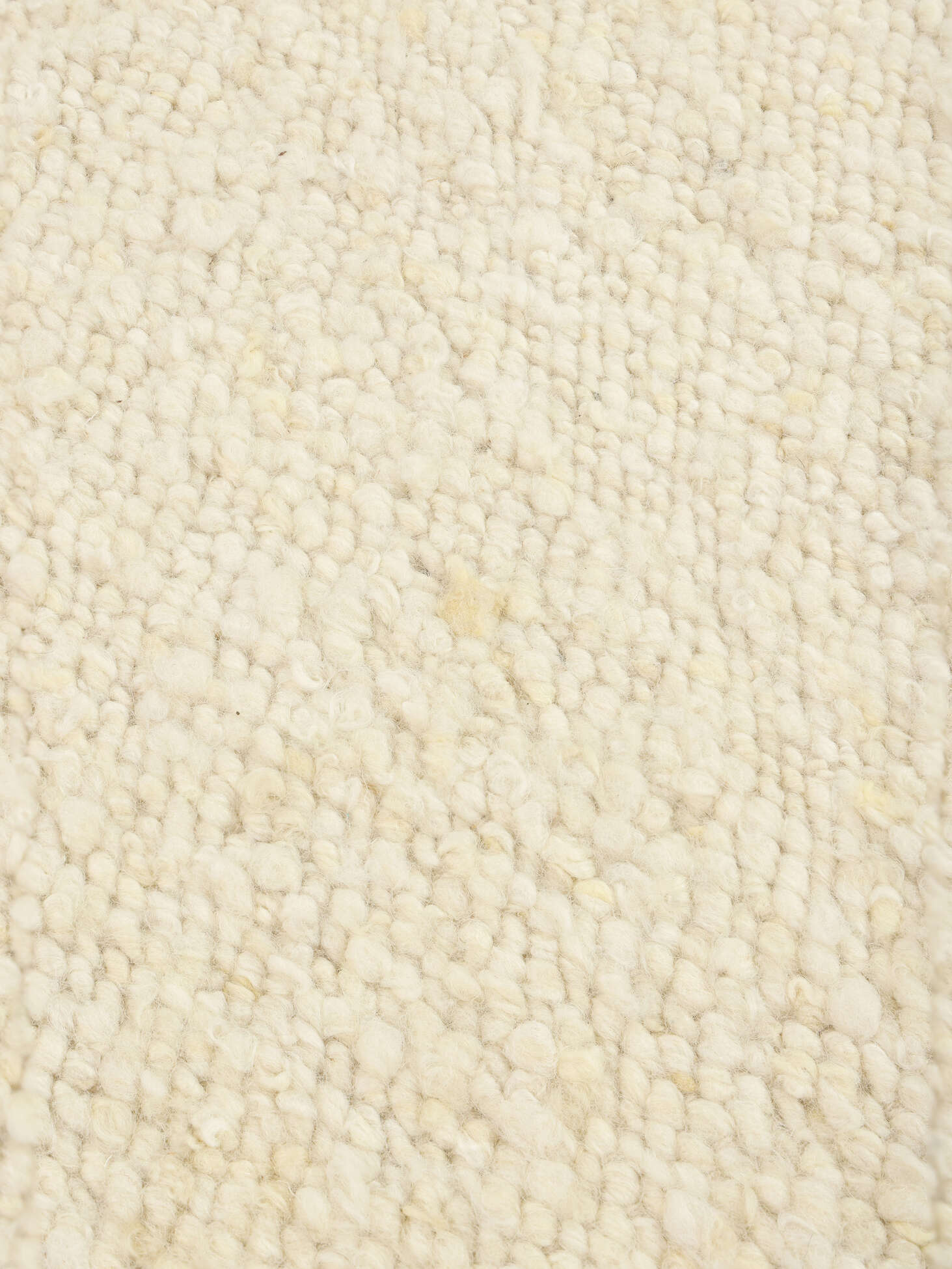 Popcorn - Natural White 200 x 300 cm Wool Rug - Rugvista