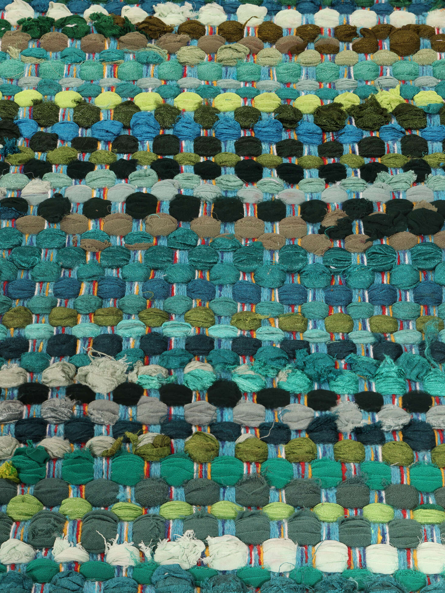 Ronja Mehrfarbig T rkis 200 X 300 Cm Baumwollteppich Rugvista