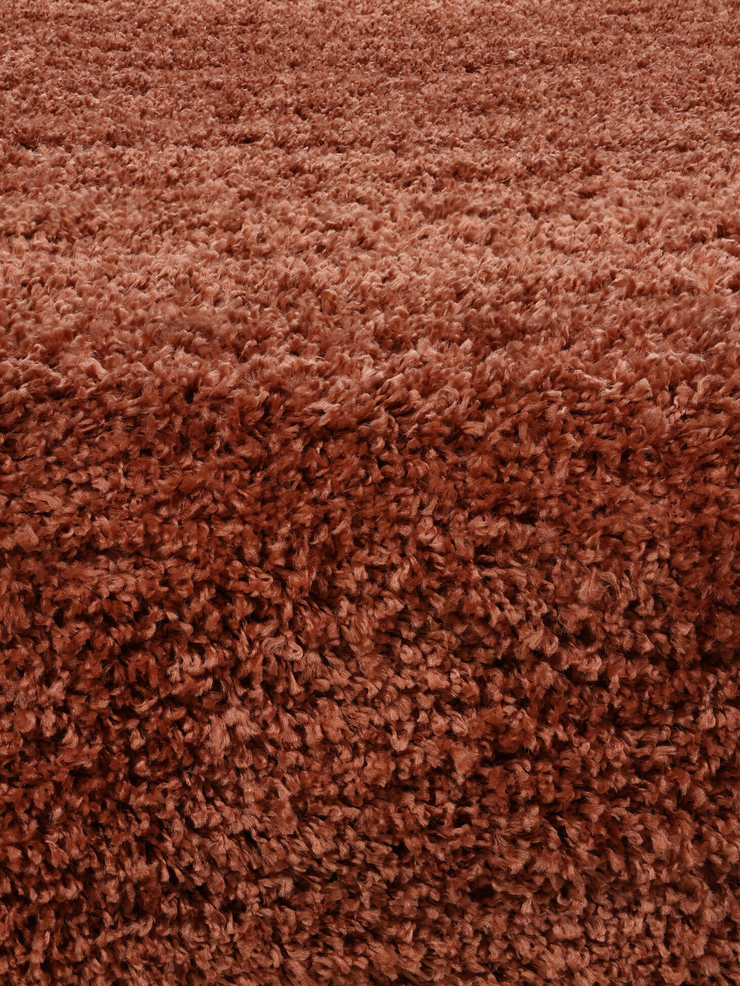 Rugvista Essential - Aris - Rust Red, Round Ø 200 cm Rug - Rugvista