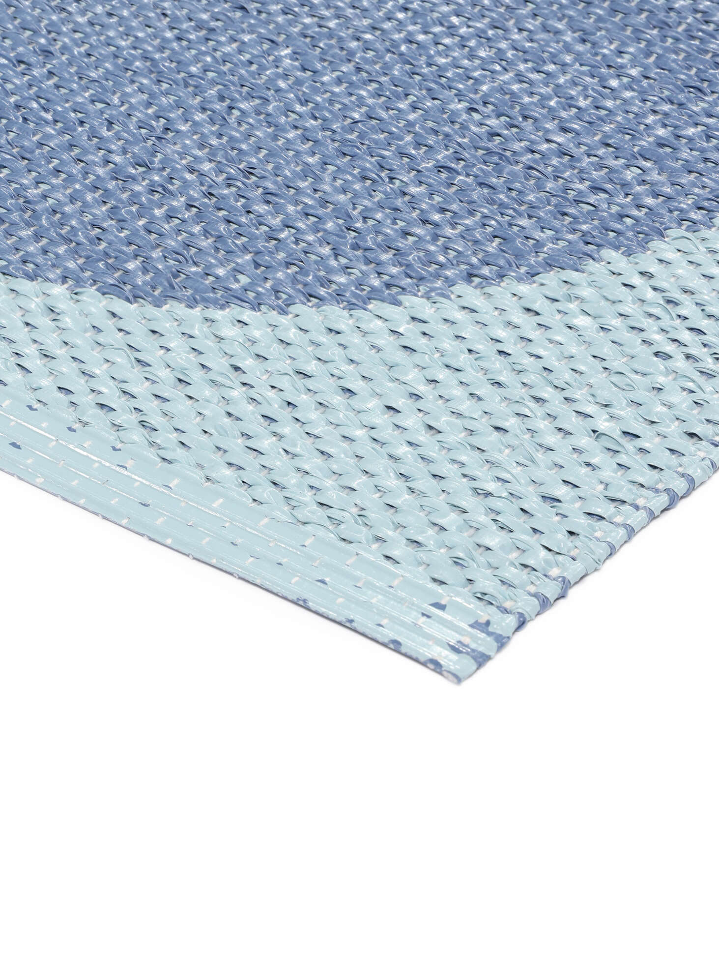 Blobber - Blue, Runner 70 x 200 cm Plastic Rug - Rugvista