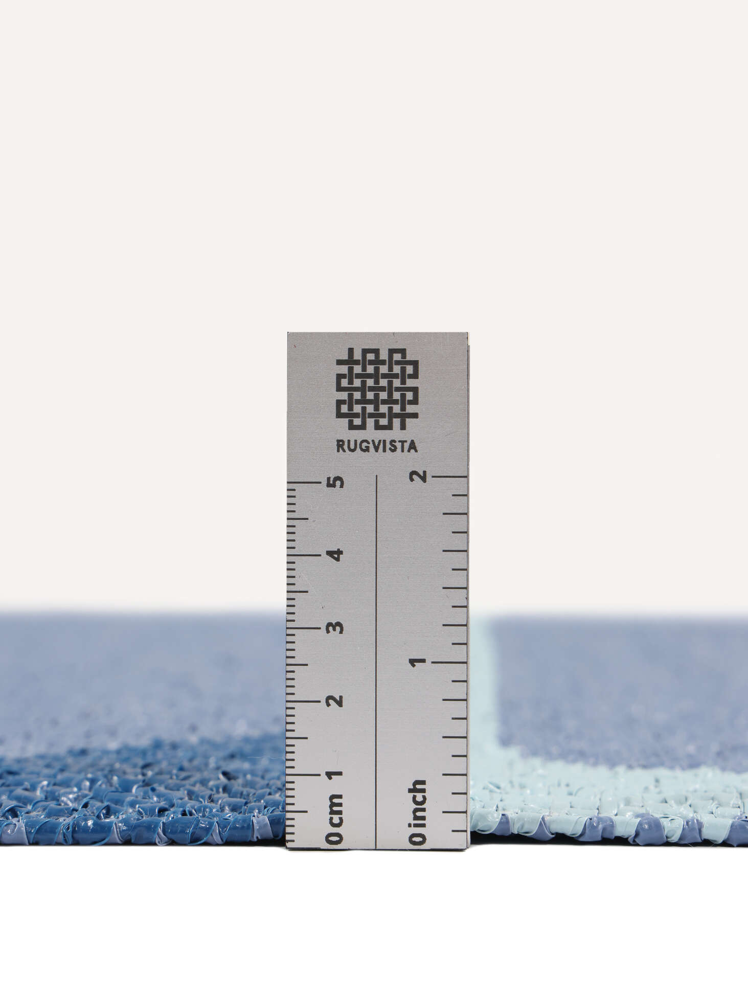 Blobber - Blue, Runner 70 x 200 cm Plastic Rug - Rugvista