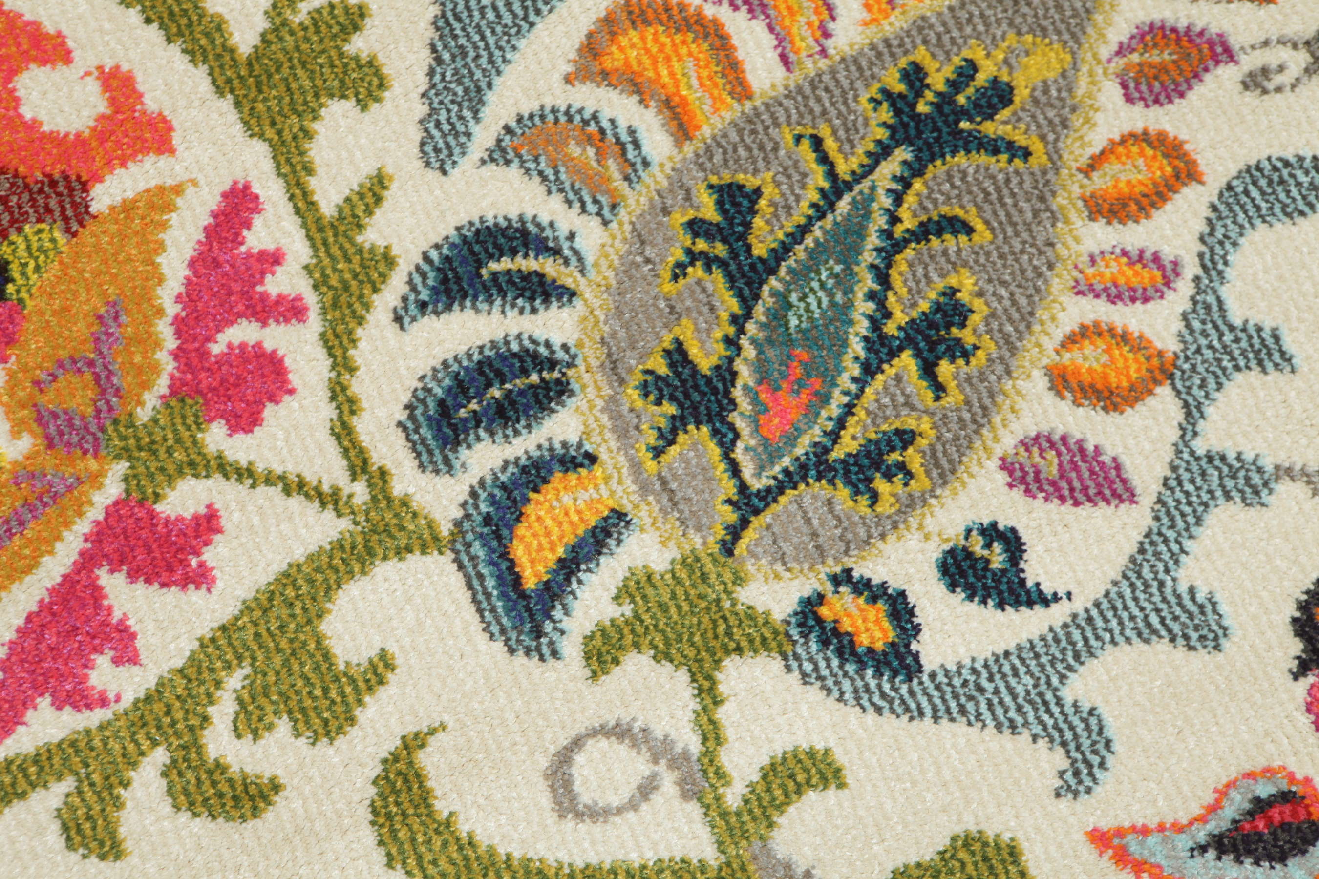 Rugvista Essential - Allegra - マルチカラー, ラウンド Ø 150 cm 絨毯 - Rugvista