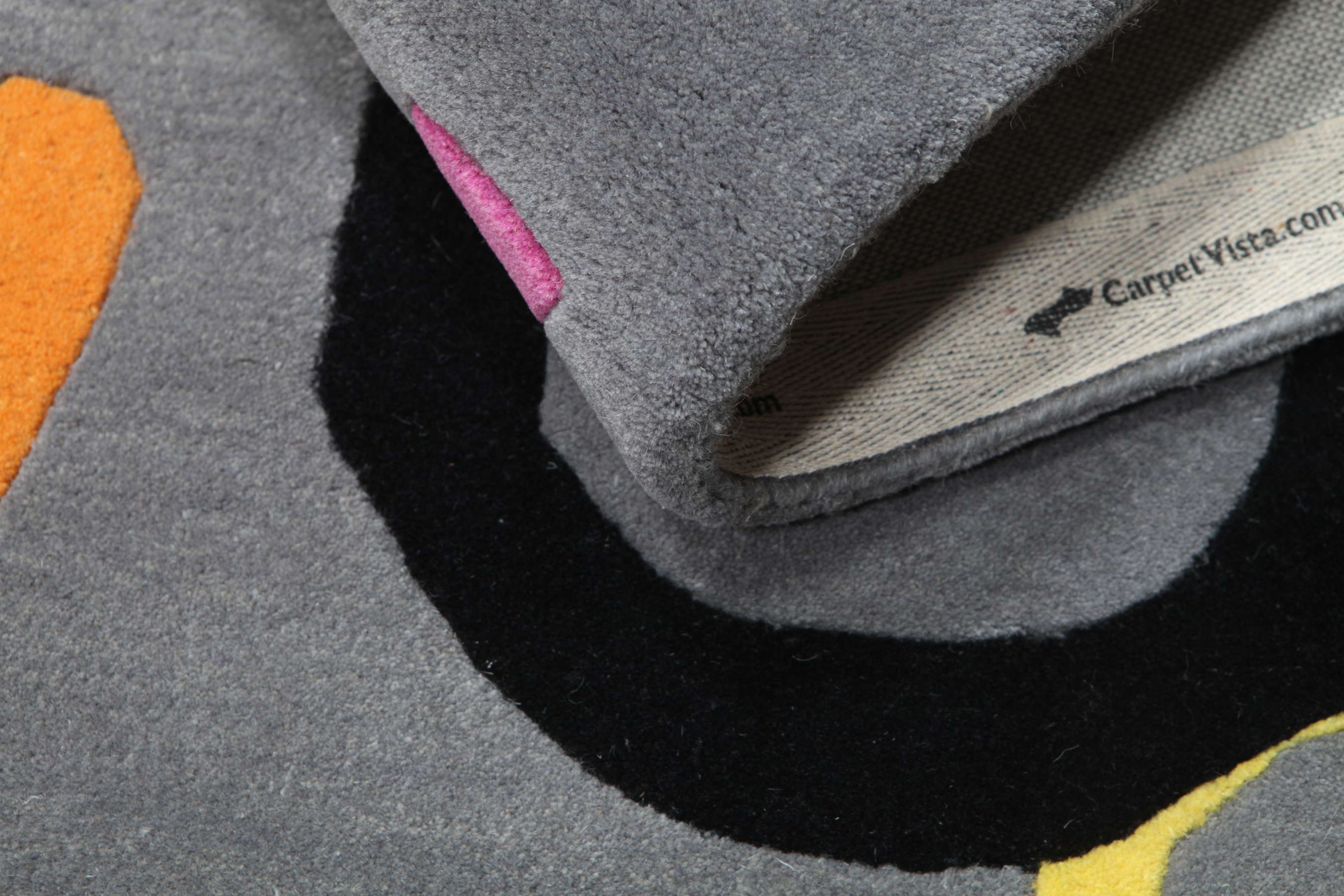 Lucky Numbers - Grey 120 x 180 cm Wool Rug - Rugvista