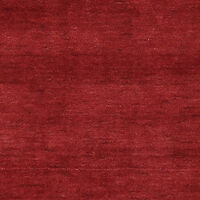 Rugvista core - Handloom fringes - Dark Red 200 x 300 cm Wool Rug ...