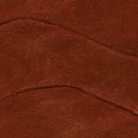 Rugvista core - Barba - Pink 150 x 150 cm Wool Rug - Rugvista