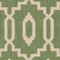 Rugvista essential - Zellige - Green / Beige 200 x 300 cm Rug - Rugvista